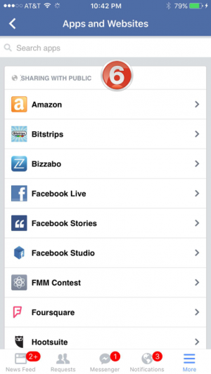 How To Check Your Facebook App Settings