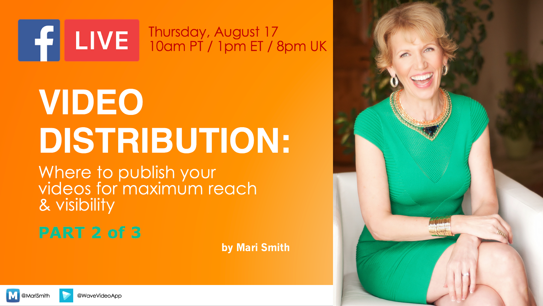 wave video 2 of 3 thumb - Mari Smith