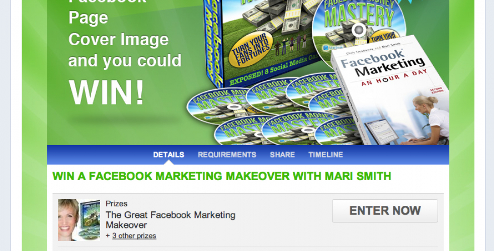 Win A Facebook Marketing Makeover: New Facebook Contest